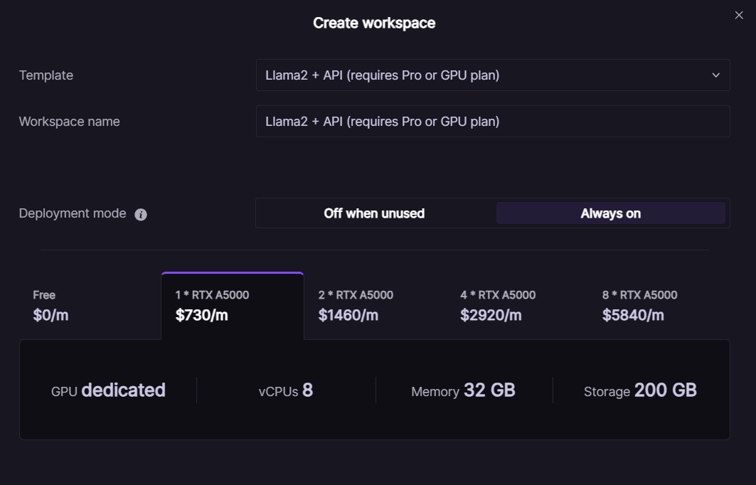 Rent GPU - Arkane Cloud